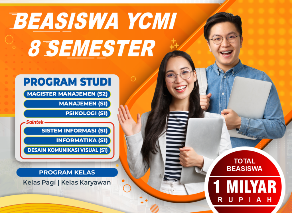 Beasiswa YCMI – Yayasan Cendikia Mitra Indonesia
